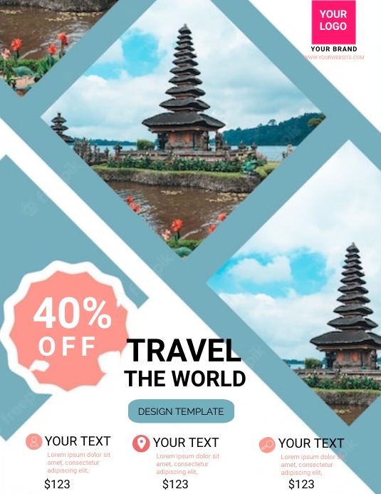 TRAVEL PARTY FLAYER TEMPLATE | PosterMyWall