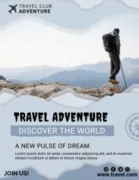 TRAVEL PARTY FLAYER TEMPLATE | PosterMyWall