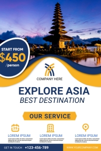 TRAVEL PARTY POSTER TEMPLATE | PosterMyWall