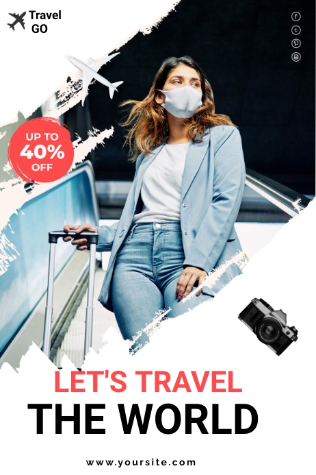 TRAVEL PARTY POSTER TEMPLATE | PosterMyWall