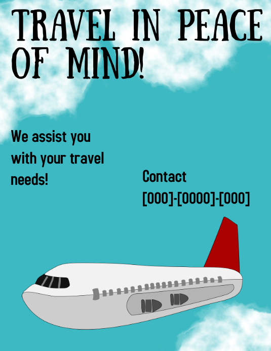 Travel Peace Of Mind Template | PosterMyWall