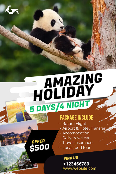 Travel Pinterest graphics Template | PosterMyWall