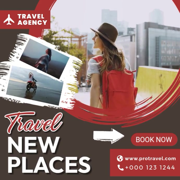 Plantilla de Travel Places Video | PosterMyWall