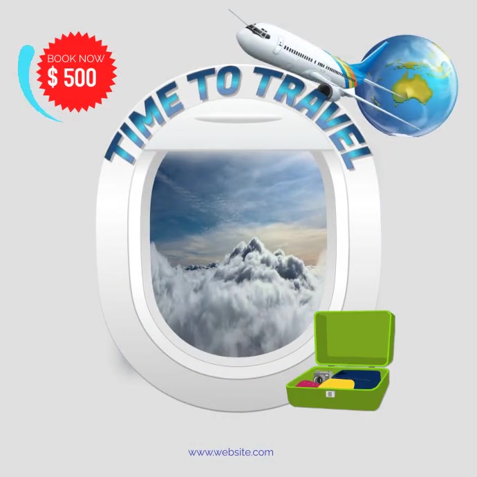 Travel post Template | PosterMyWall