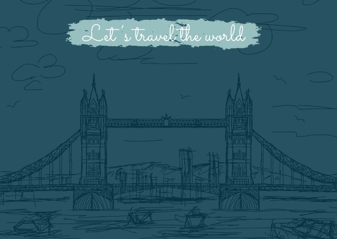 Travel postcard Template | PosterMyWall