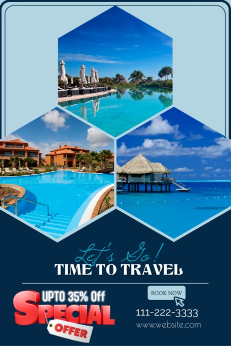 Travel Poster Template | PosterMyWall