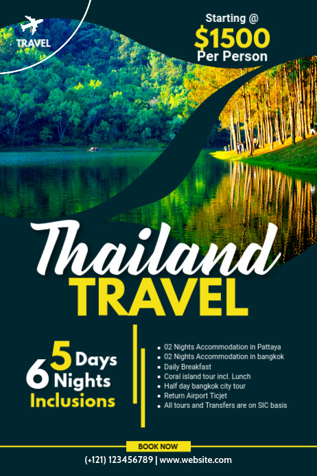 Travel Poster Template | PosterMyWall