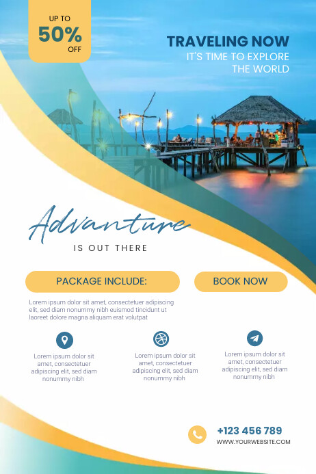 Travel Poster Template | PosterMyWall