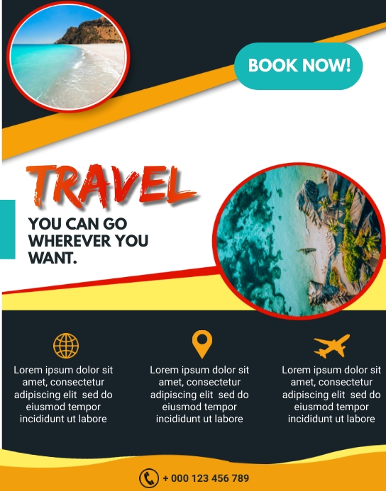 TRAVEL POSTER TEMPLATE.C | PosterMyWall