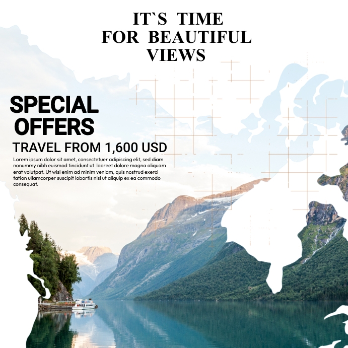 Copy of Travel River Design Template | PosterMyWall