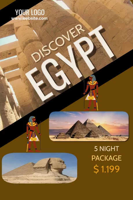 Travel template.egypt.fly.ad | PosterMyWall