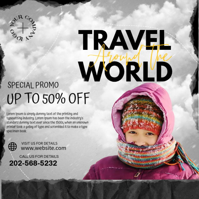 Travel Thumbnail Template | PosterMyWall