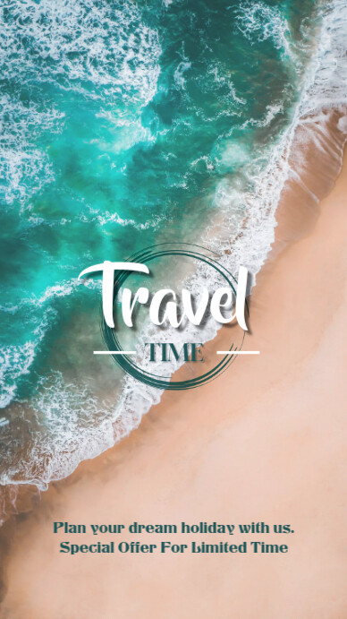 Copy of Travel Time | PosterMyWall