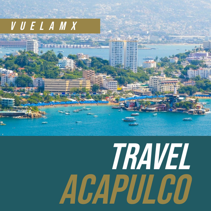 Copy of TRAVEL TO ACAPULCO 232 | PosterMyWall