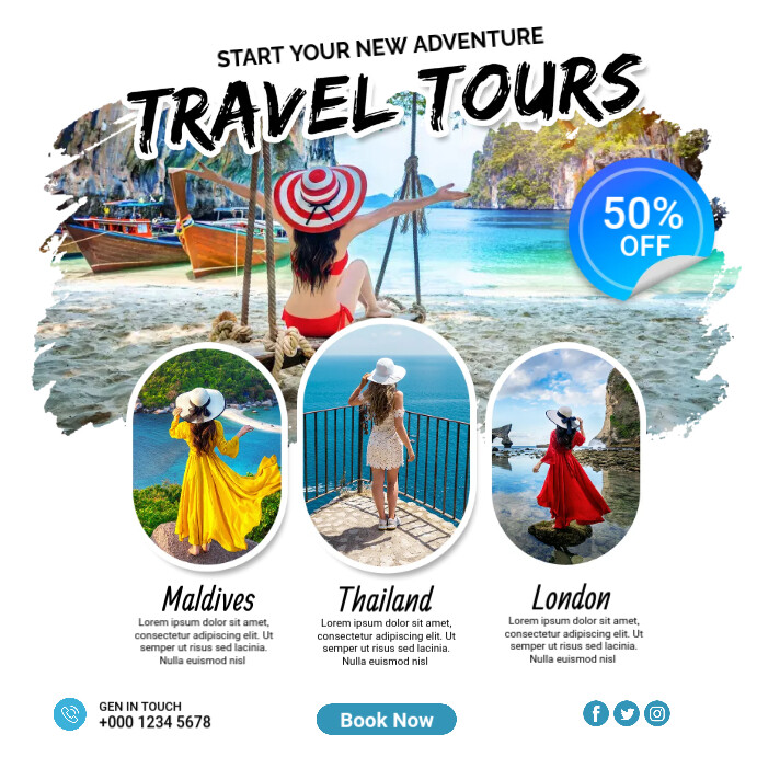 Copy of Travel Tour | PosterMyWall