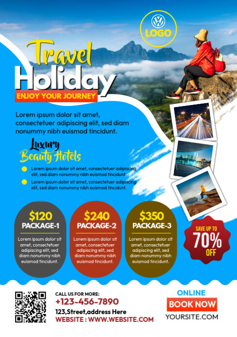 Travel tour template | PosterMyWall