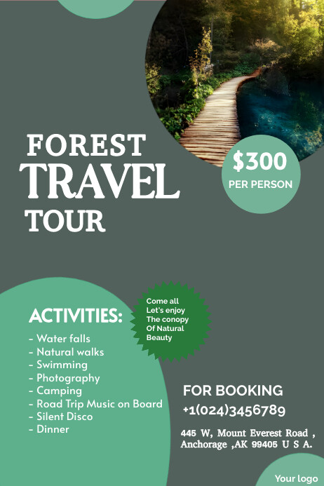 Copia de Travel tourist temple design | PosterMyWall