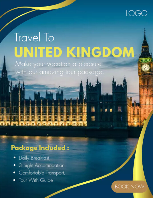 Copy of TRAVEL UNITED KINGDOM | PosterMyWall