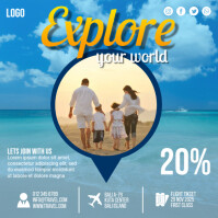 Family Travel AD Template | PosterMyWall