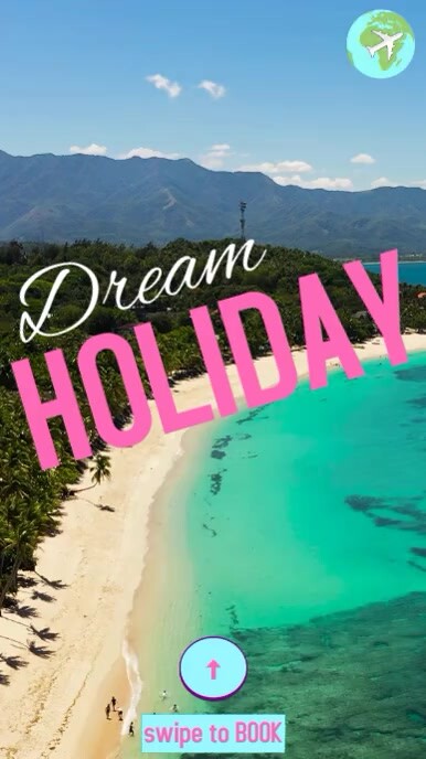 Copy of TRAVEL VACATION AD DESIGN TEMPLATE | PosterMyWall