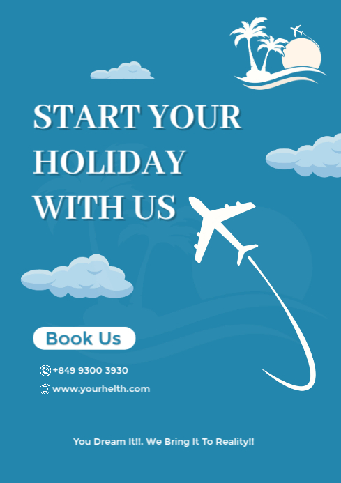 Modèle travel vacation posters | PosterMyWall