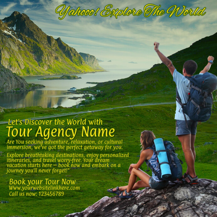 Copy of Joyful Adventure, Vocation Trip instagram post, AdventureTours ...