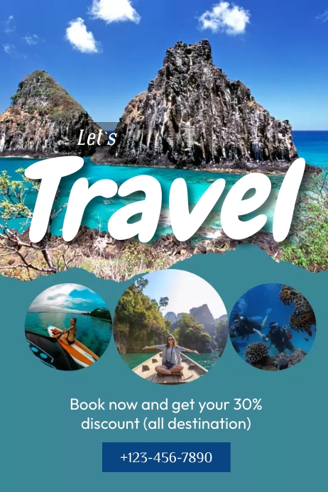 Traveling Template | PosterMyWall