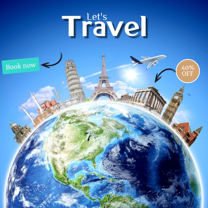 Traveling Template | PosterMyWall