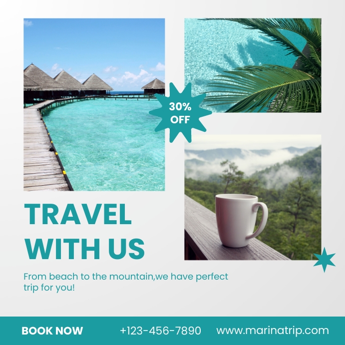 Traveling Template | PosterMyWall