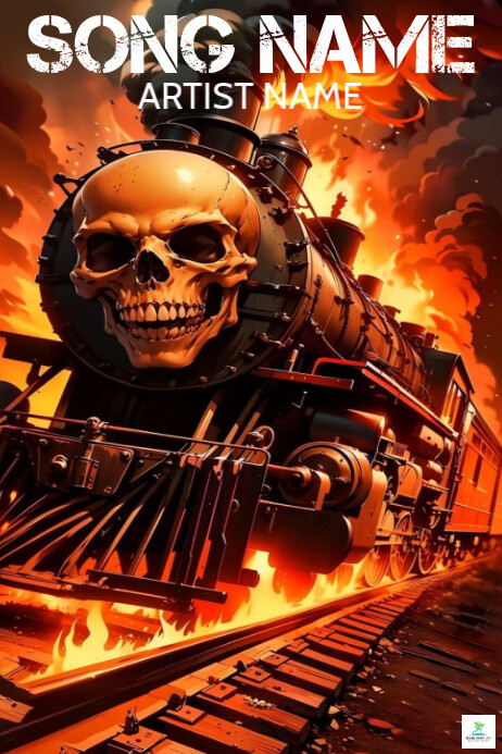 TRAVELLING FIRE ALBUM COVER Template | PosterMyWall