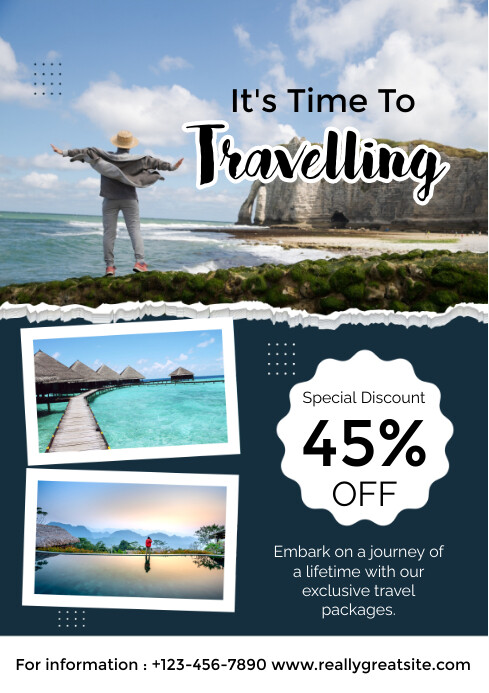 Travelling Poster Template | PosterMyWall