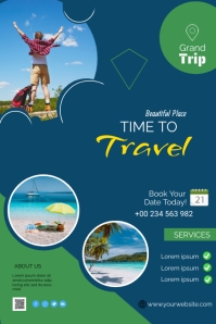 travelling print template | PosterMyWall