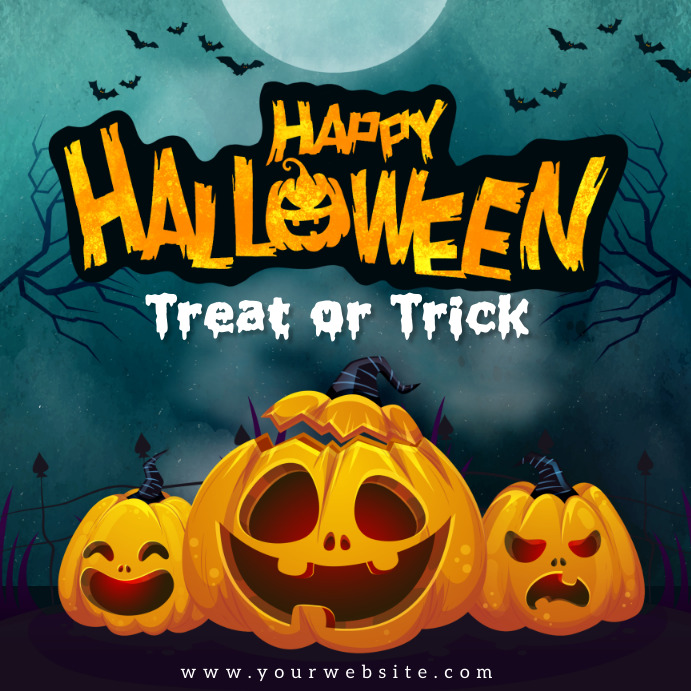 Copy of Treat or Trick - Instagram Post | PosterMyWall