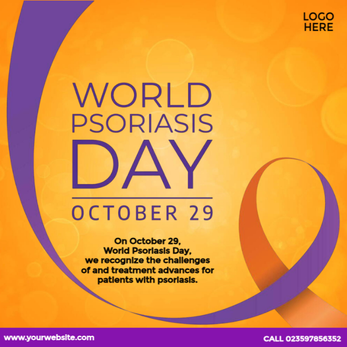 Treat Psoriasis Seriously Template | PosterMyWall