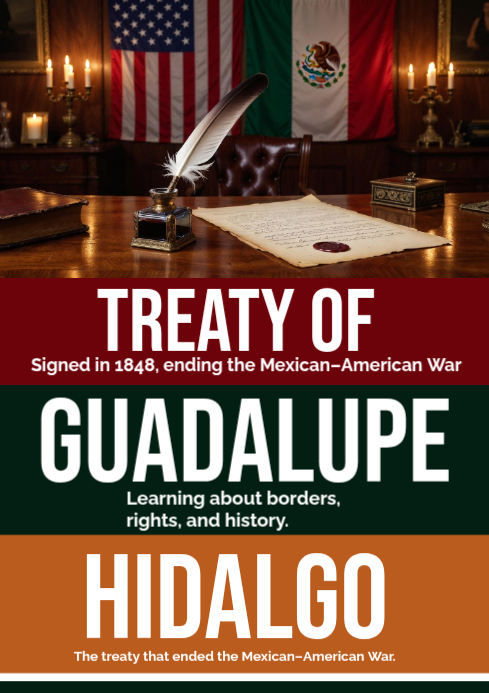Treaty of Guadalupe Hidalgo Template | PosterMyWall