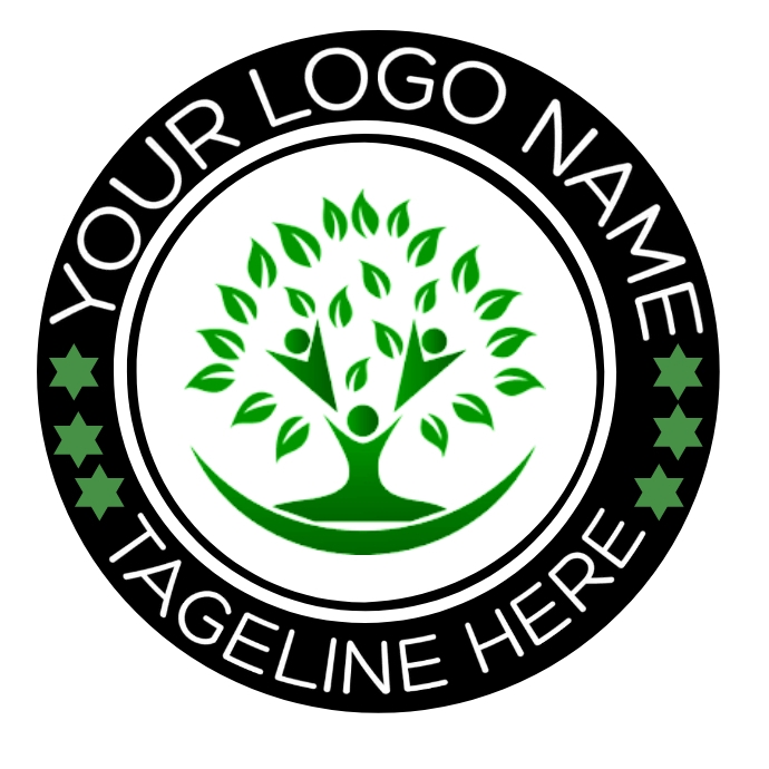 Tree logo, garden tree ,Pharmacy logo,health Template | PosterMyWall