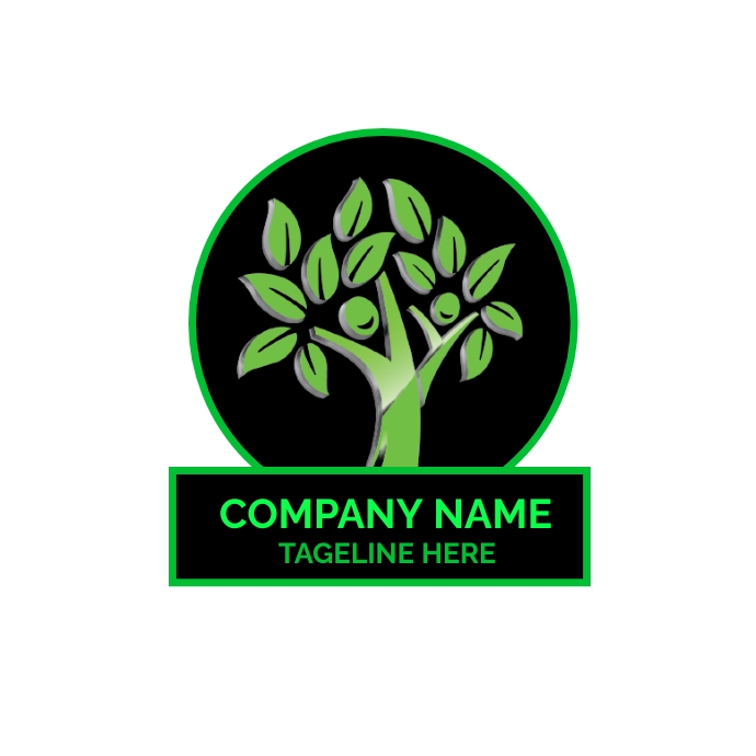 tree logo, healing energy and pharmacy logo, Template | PosterMyWall