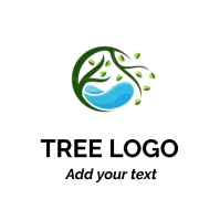 happy tree logo Template | PosterMyWall