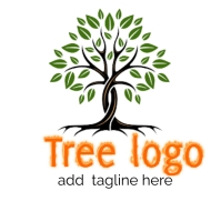Tree logo design template | PosterMyWall