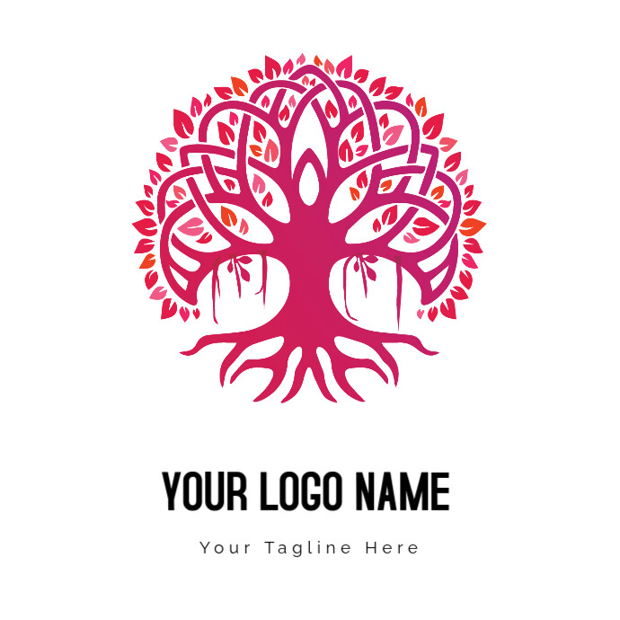Plantilla de Tree Of Life Logo Celtic Sacred Trees Logo | PosterMyWall
