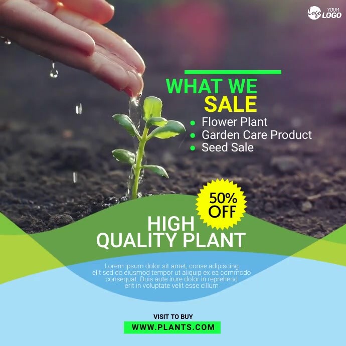 Plantilla de Tree Plant Sale Post | PosterMyWall