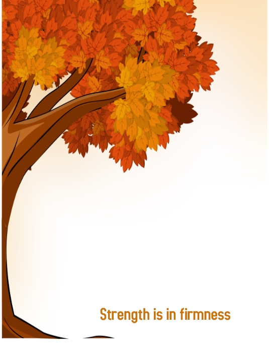 trees are friends, be strong like a tree Template | PosterMyWall