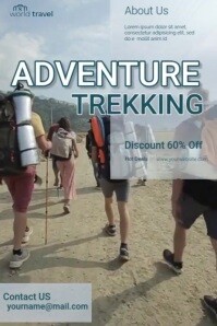 Adventure Trekking Video Template | PosterMyWall