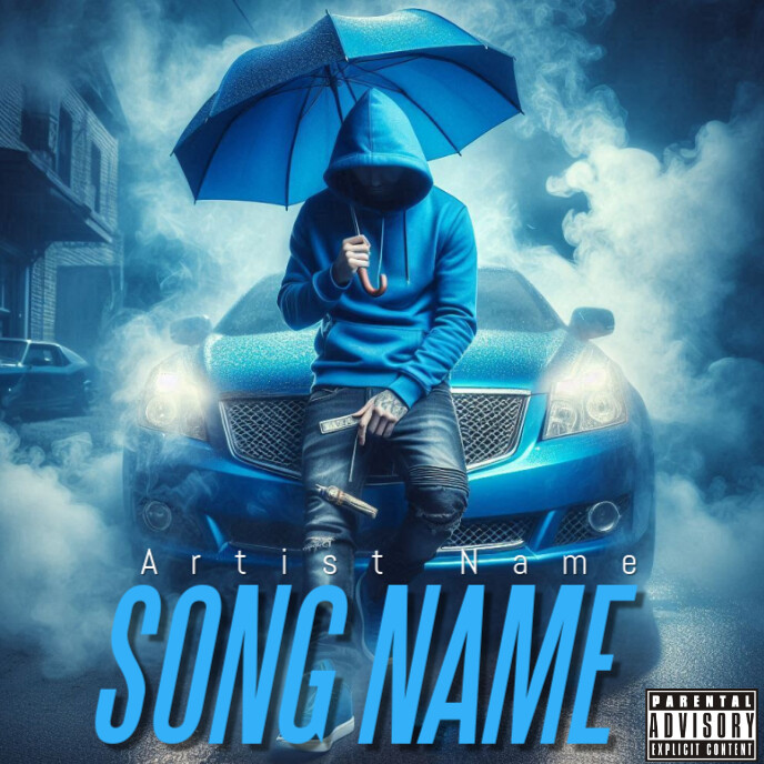 Trending alone man album cover Template | PosterMyWall