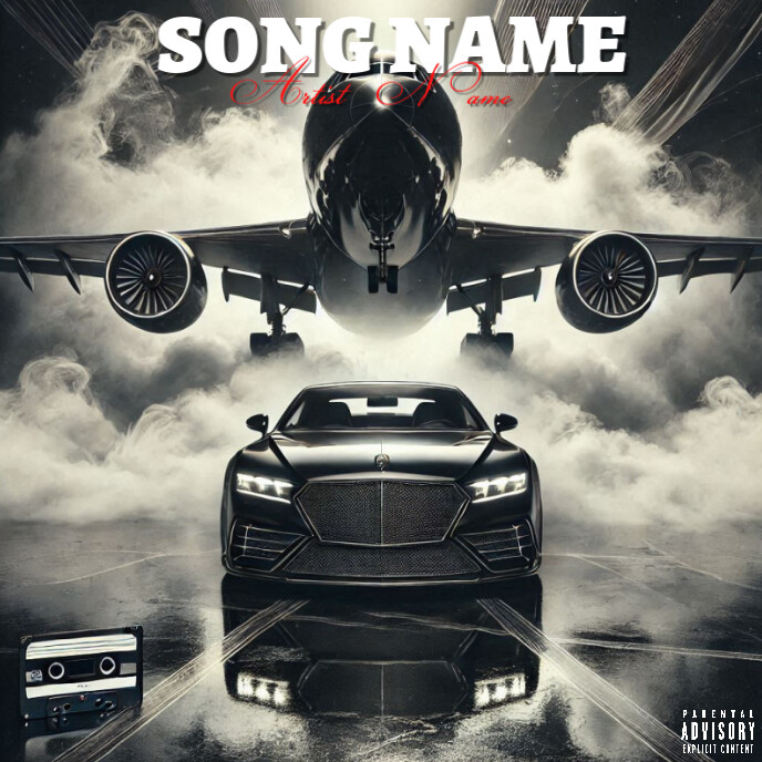 Trending Smokey car Mixtape cover Album cover Template | PosterMyWall