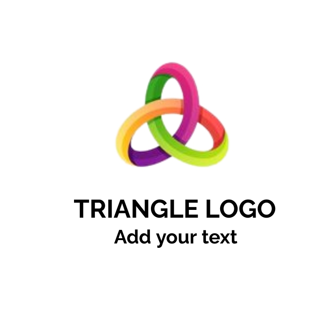 triangle logo Template | PosterMyWall