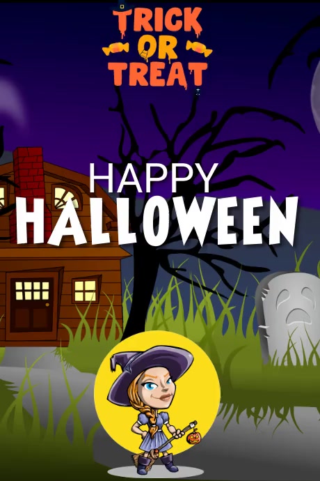 Trick or treat Template | PosterMyWall