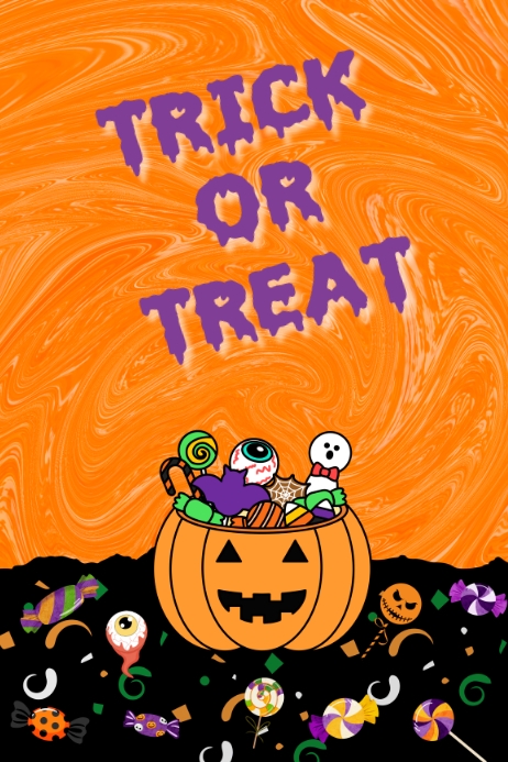 Copy of Trick or treat | PosterMyWall