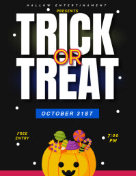 Trick or treat Template | PosterMyWall