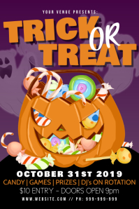 Trick or Treat Event Template | PosterMyWall